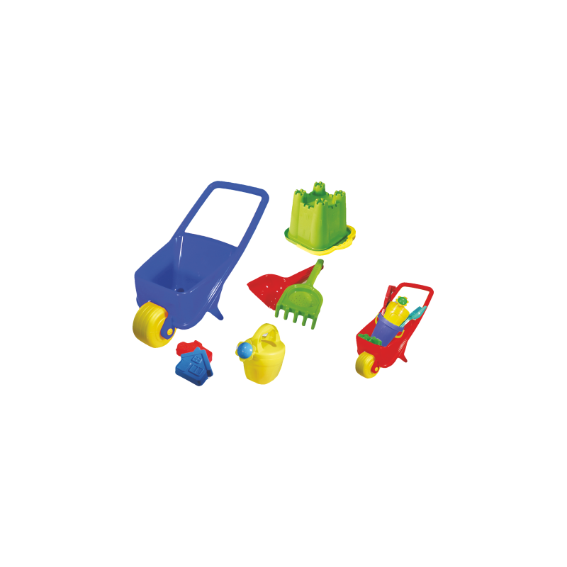 CARRIOLA CON SET MARE DA SPIAGGIA - MD WebStore